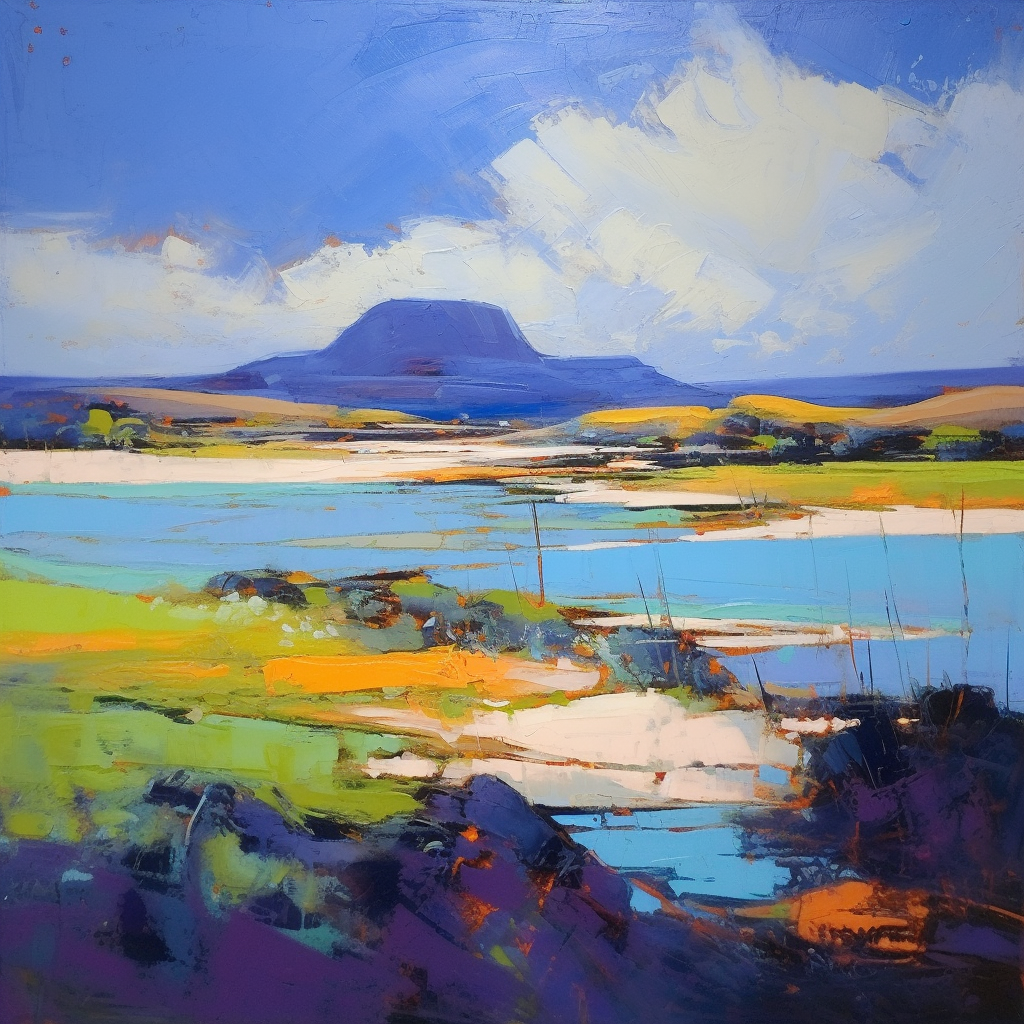 Isle of Barra – Scotland Paintings and Art Prints