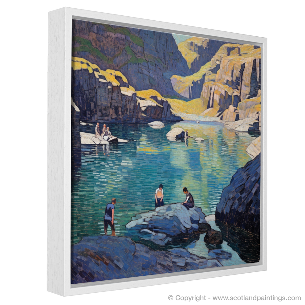 Enchanted Bathers of Skye's Fairy Pools – Scotland Paintings and Art Prints