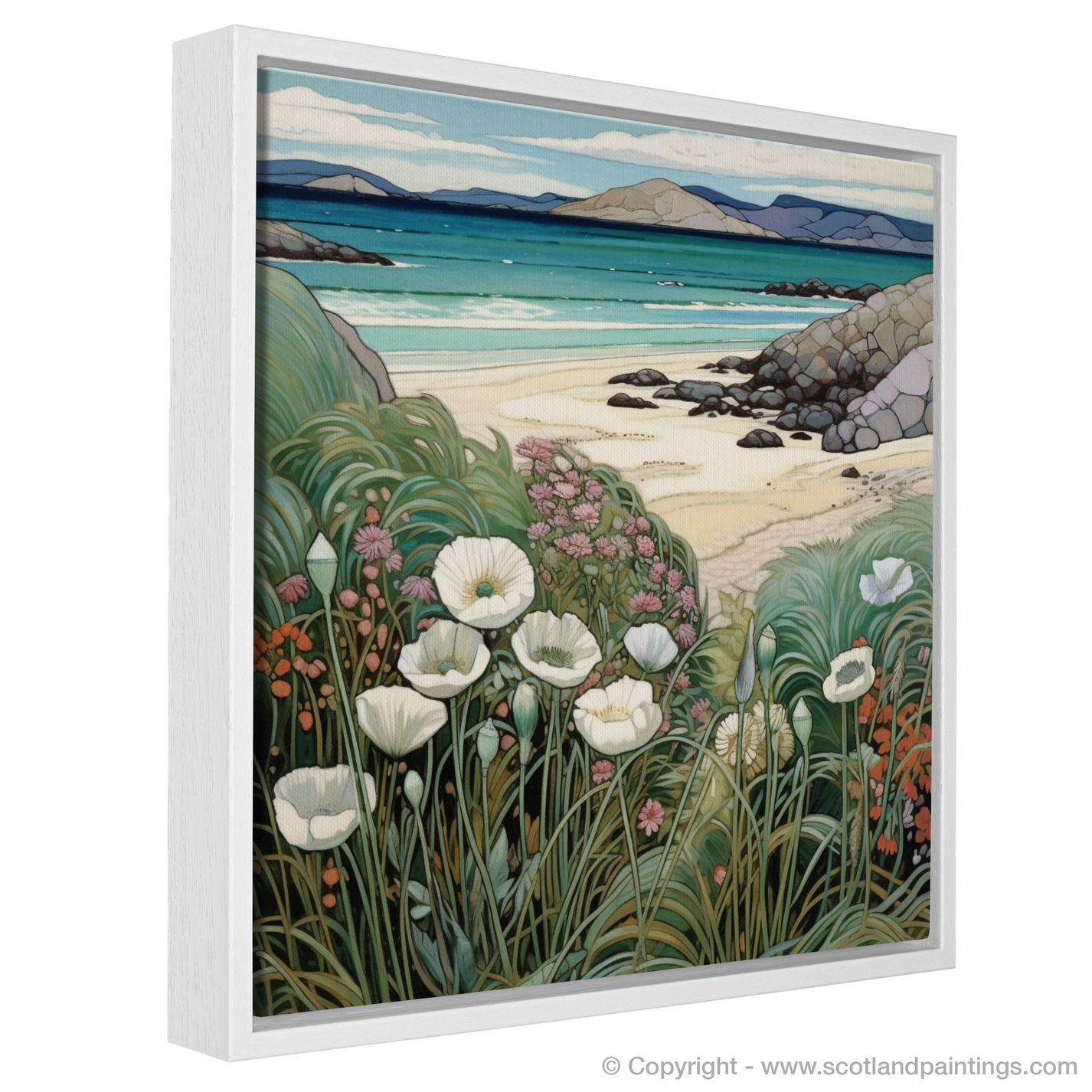 Enchanted Shores of Morar: An Art Nouveau Tribute – Scotland Paintings ...