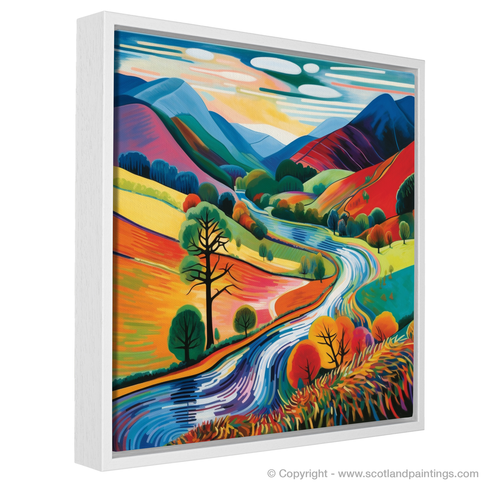 Glen Lochay Reimagined: A Pop Art Extravaganza – Scotland Paintings and ...