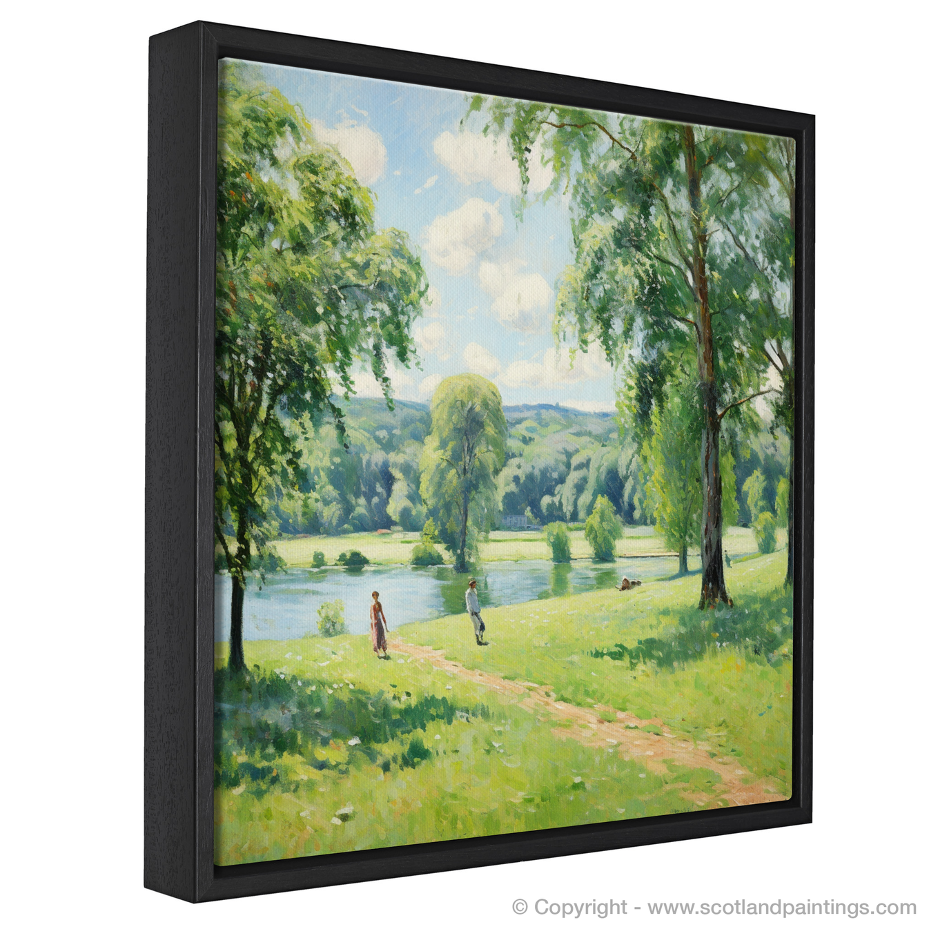 Serene Whispers of Plean Country Park – Scotland Paintings and Art Prints