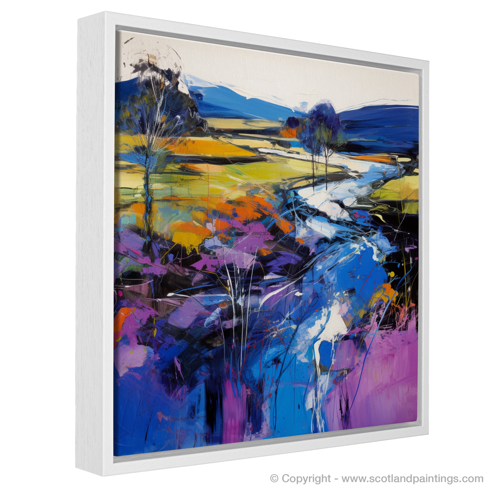 Riveting River Esk Essence - An Abstract Impressionist Journey ...