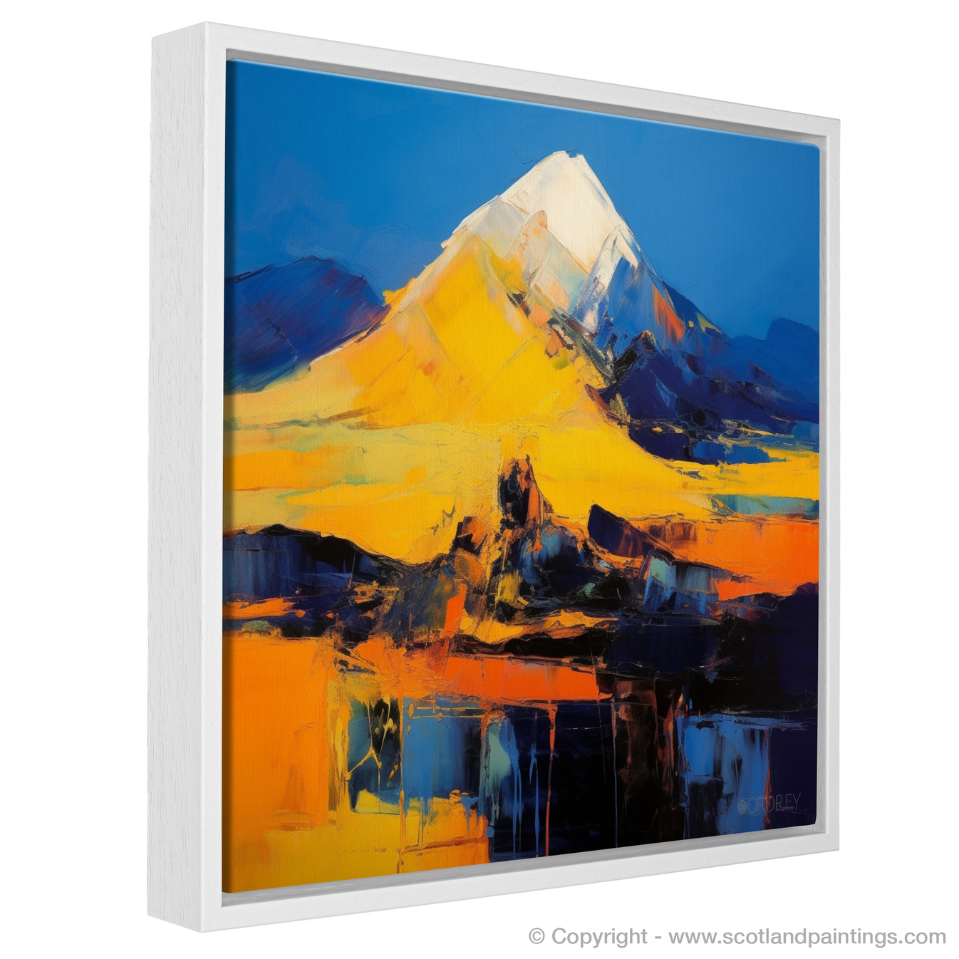 Highland Essence: Ben More Assynt Abstract Expression – Scotland ...