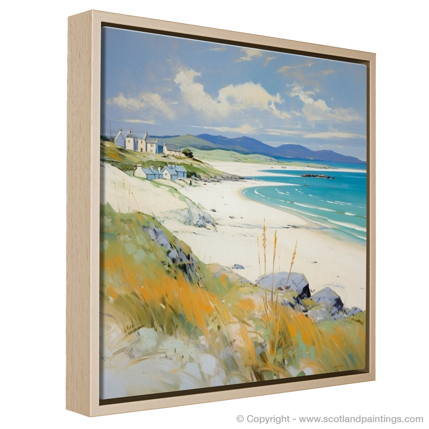 Escaping to Traigh Mhor: A Naive Art Tribute to Scottish Coastal Bliss ...