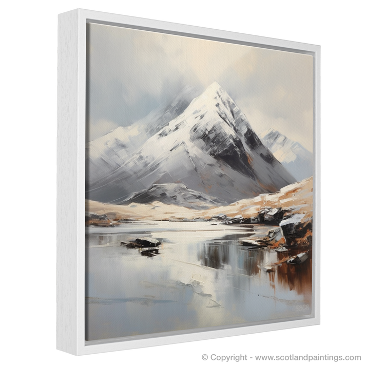 Minimalist Majesty: Sgurr a' Mhaim Unveiled – Scotland Paintings and ...