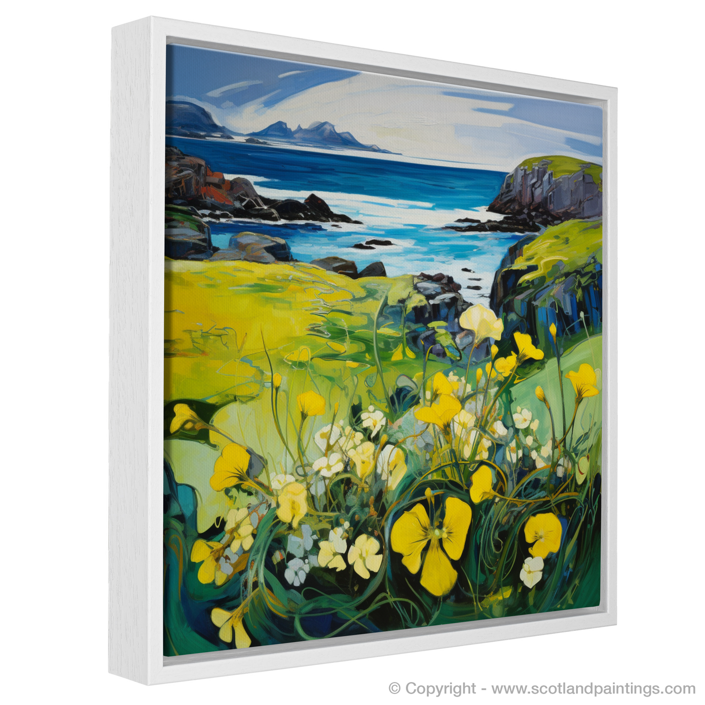 Wild Primrose Whispers of Argyll and Bute – Scotland Paintings and Art ...