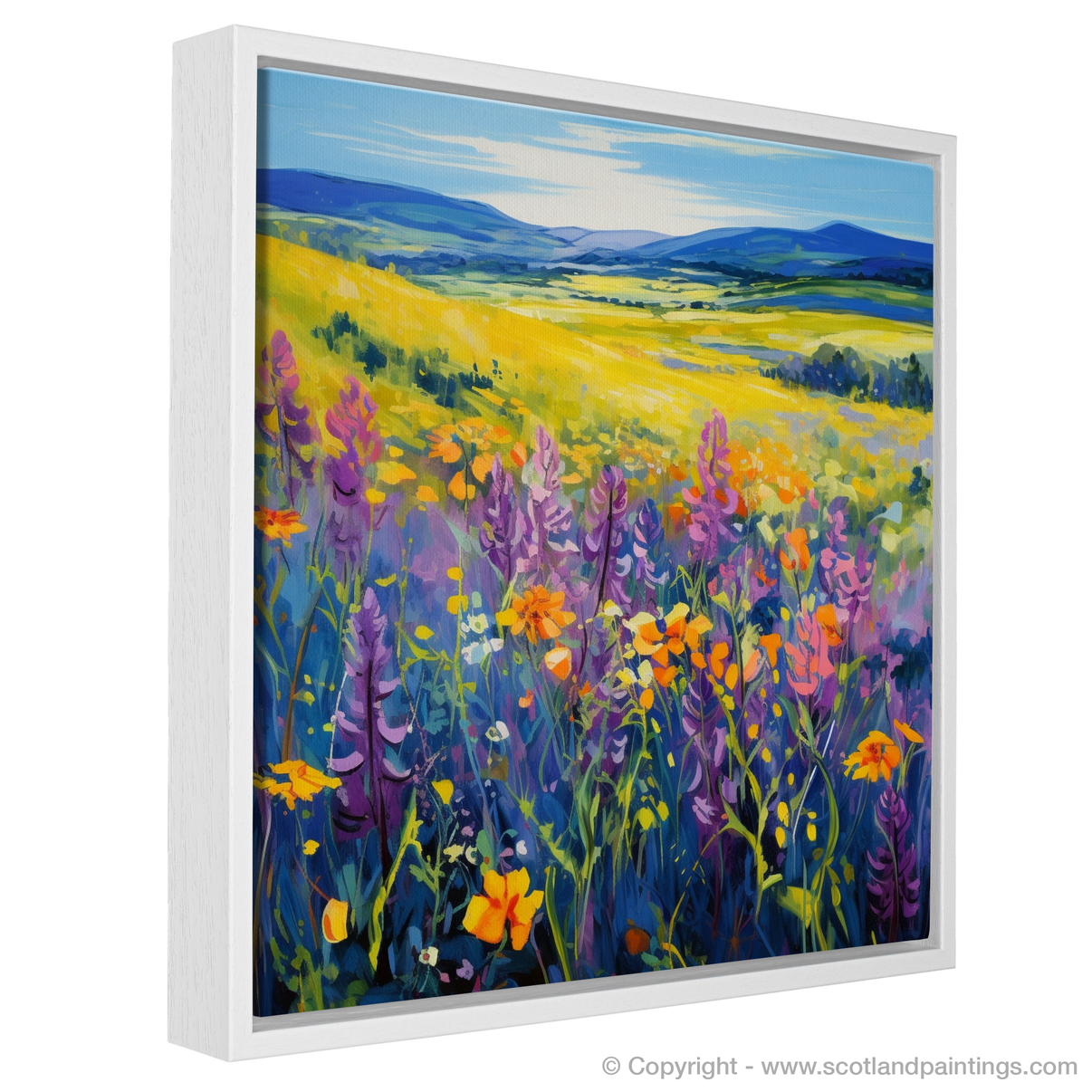 Wildflower Rhapsody: A Scottish Meadow in Fauvist Hues – Scotland ...