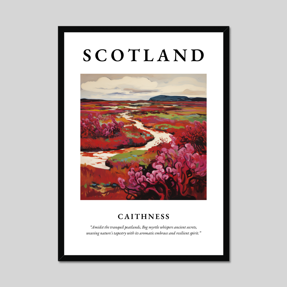 Caithness - Framed Poster Print – Scotland Paintings and Art Prints