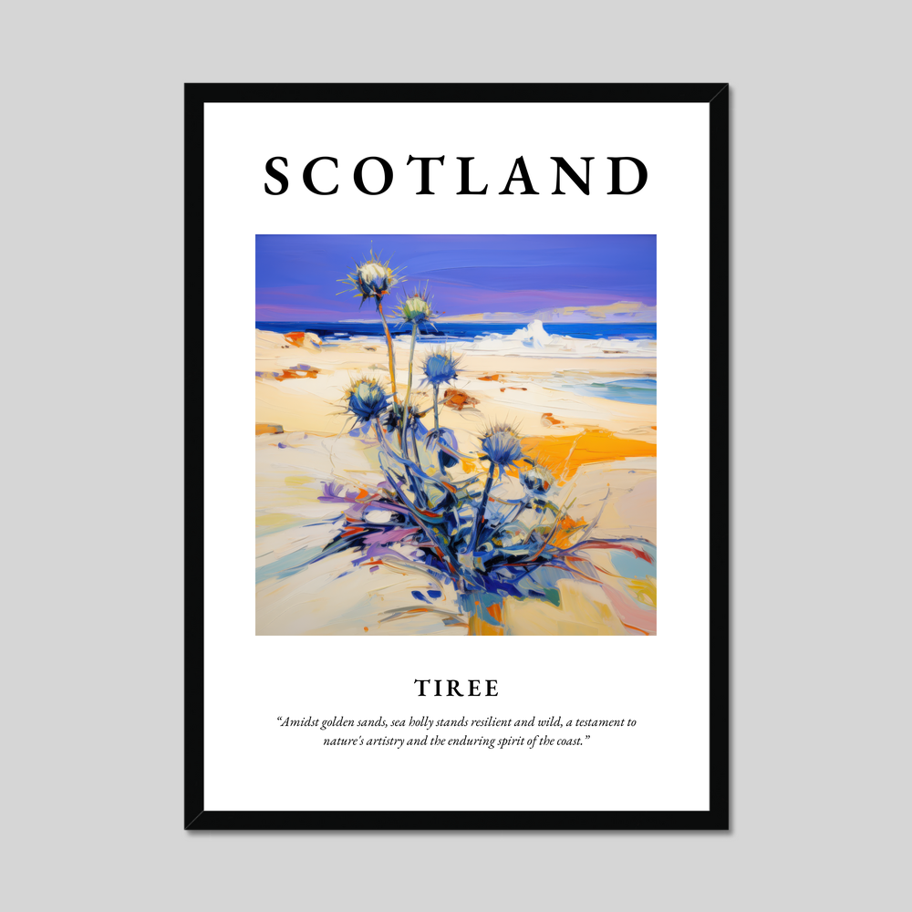 Tiree - Framed Poster Print – Scotland Paintings and Art Prints