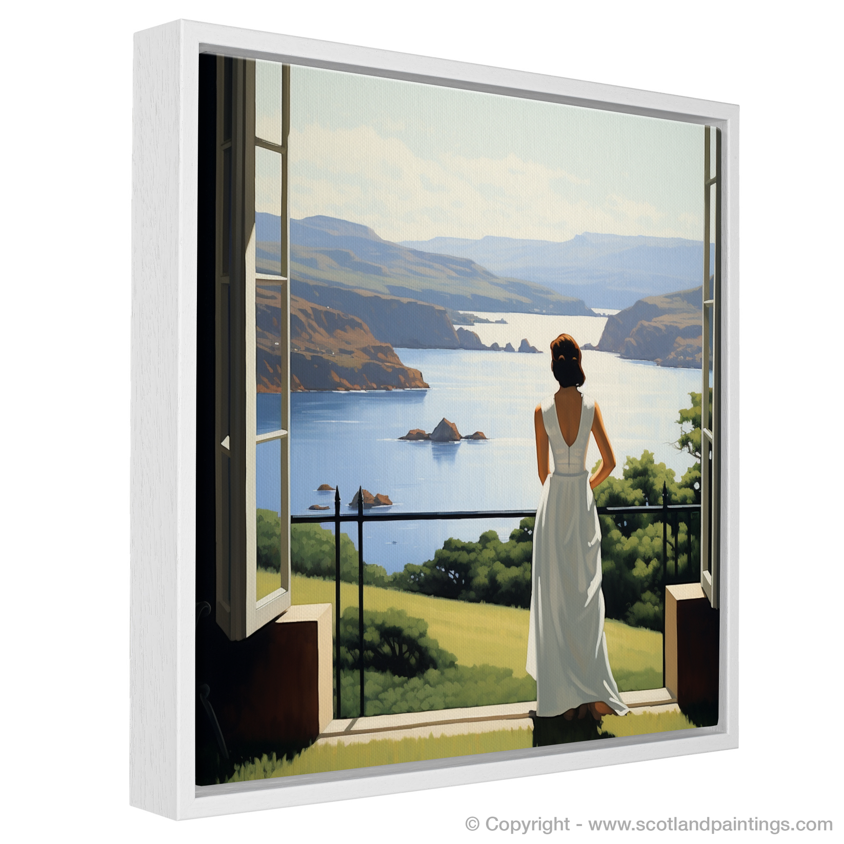 Reflections by the Bay: A Lochinver Serenade – Scotland Paintings and ...