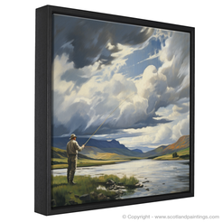 Highland Solitude: Fly Fishing on Loch Leven – Scotland Paintings and ...
