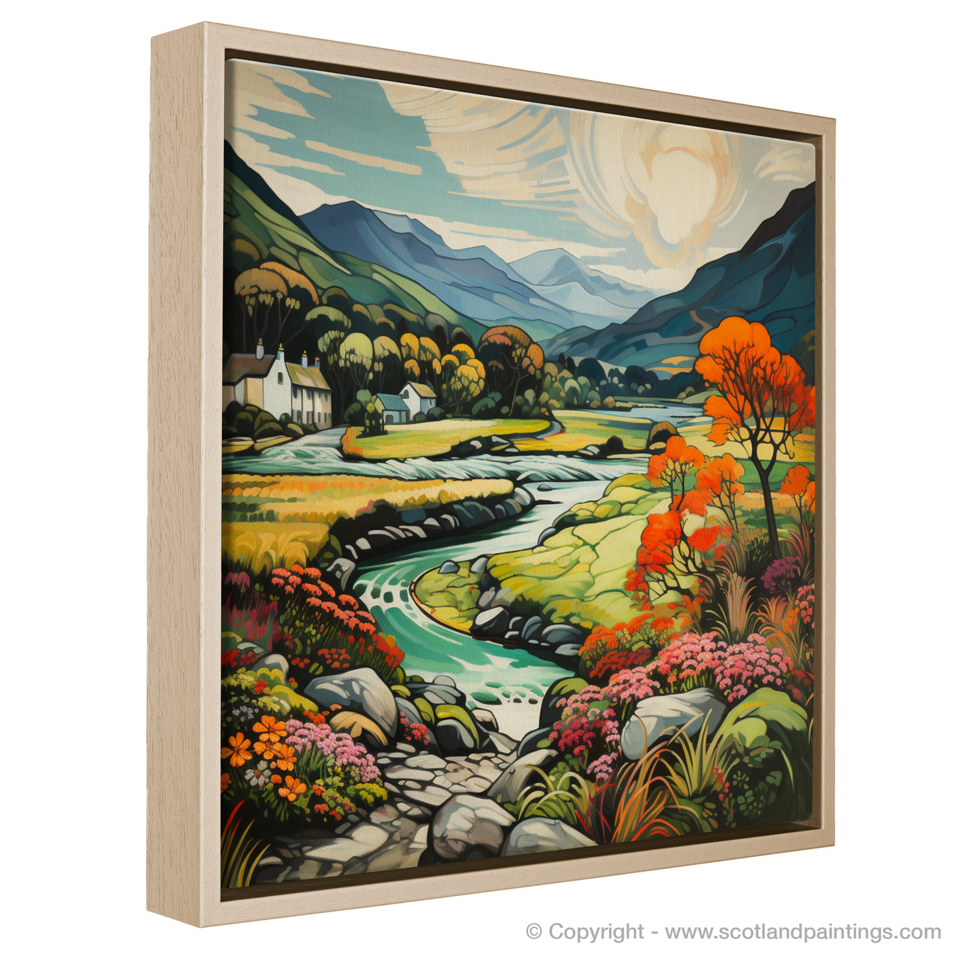 Enchanted Glen Lochay: A Naive Art Tribute to the Scottish Highlands ...