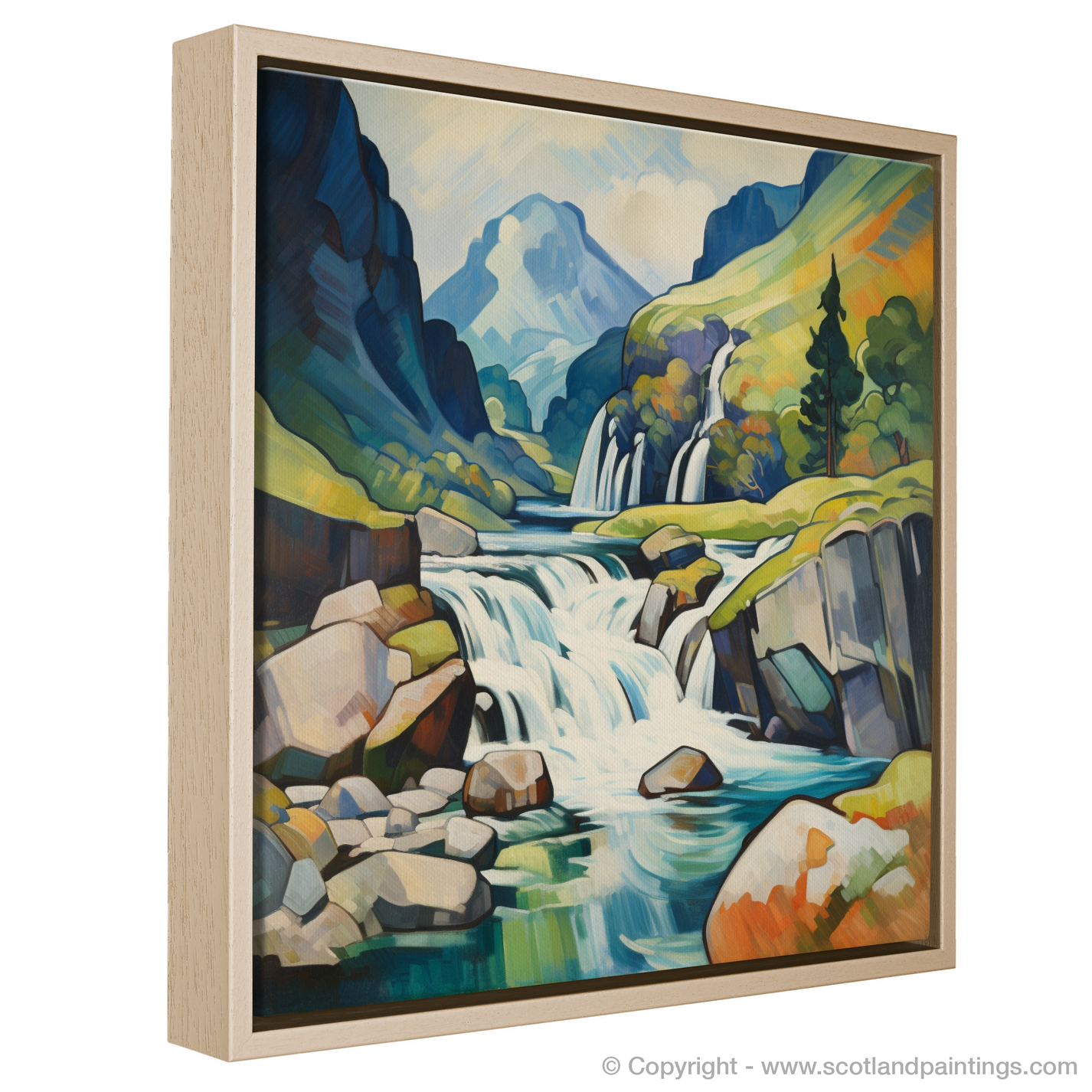 Cubist Cascade: A Geometric Interpretation of Glencoe's Waterfall ...