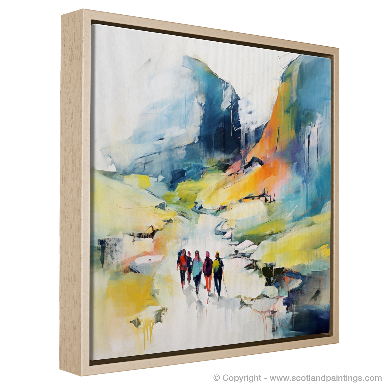 Highland Hikers: An Abstract Ode to Adventure in Glencoe – Scotland ...