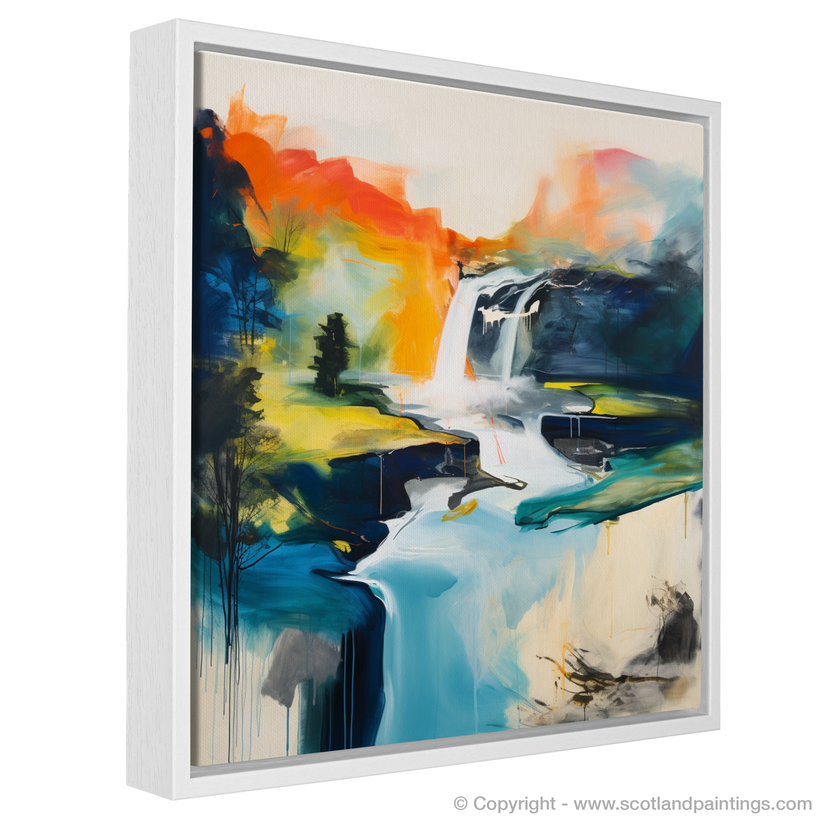 Abstract Rapture of the Falls of Dochart – Scotland Paintings and Art ...