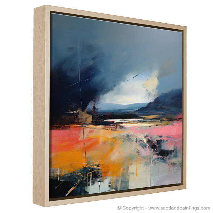 Storm's Embrace: Abstract Echoes of Calgary Bay – Scotland Paintings ...