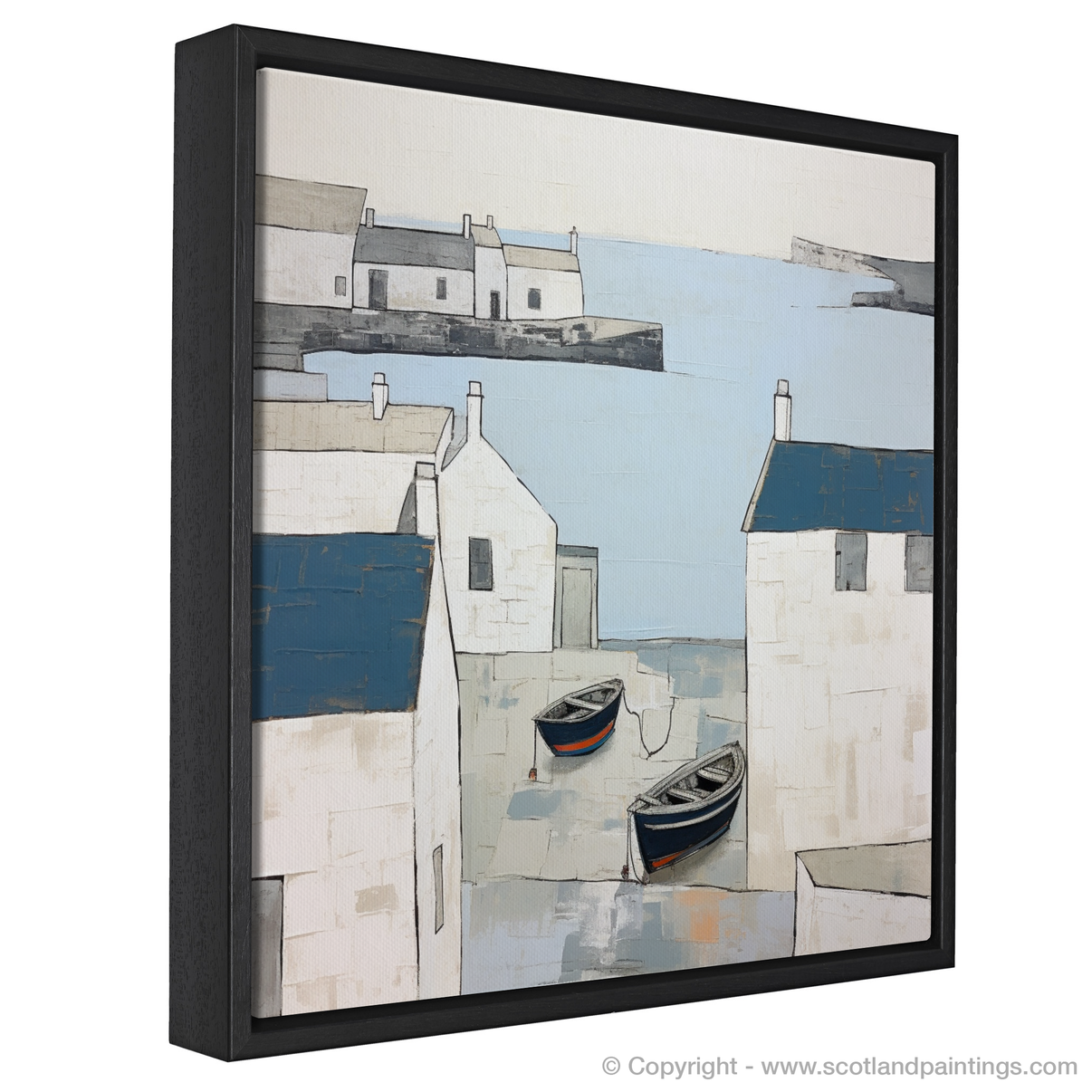 Harbour Serenity: An Abstract Ode to Portnahaven Isle of Islay ...