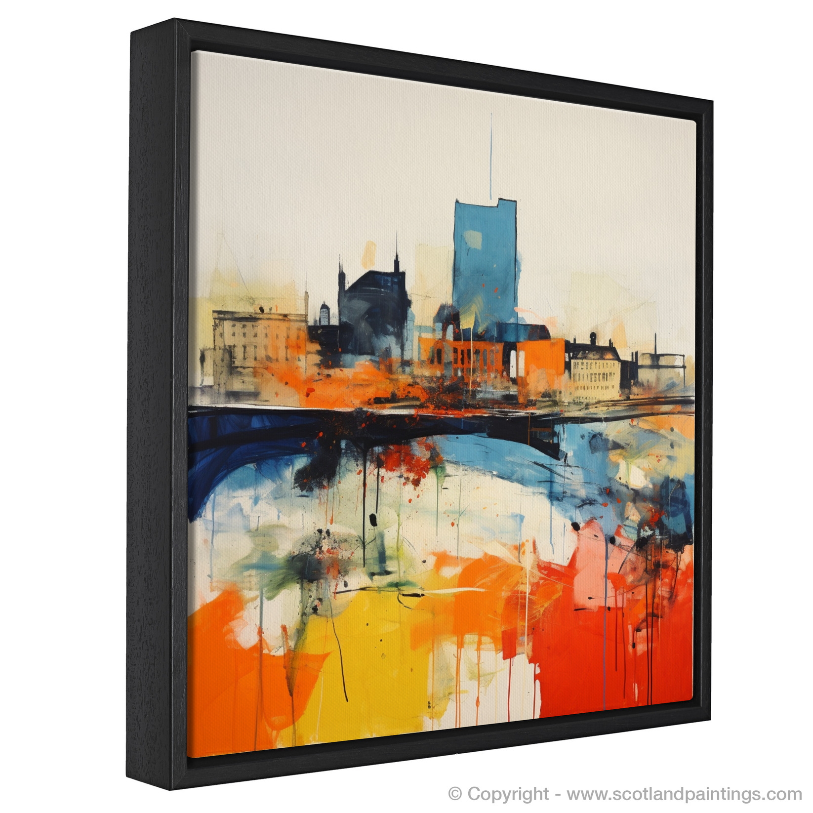 Glasgow's Vibrant Spirit: An Abstract Ode to Strathclyde – Scotland ...