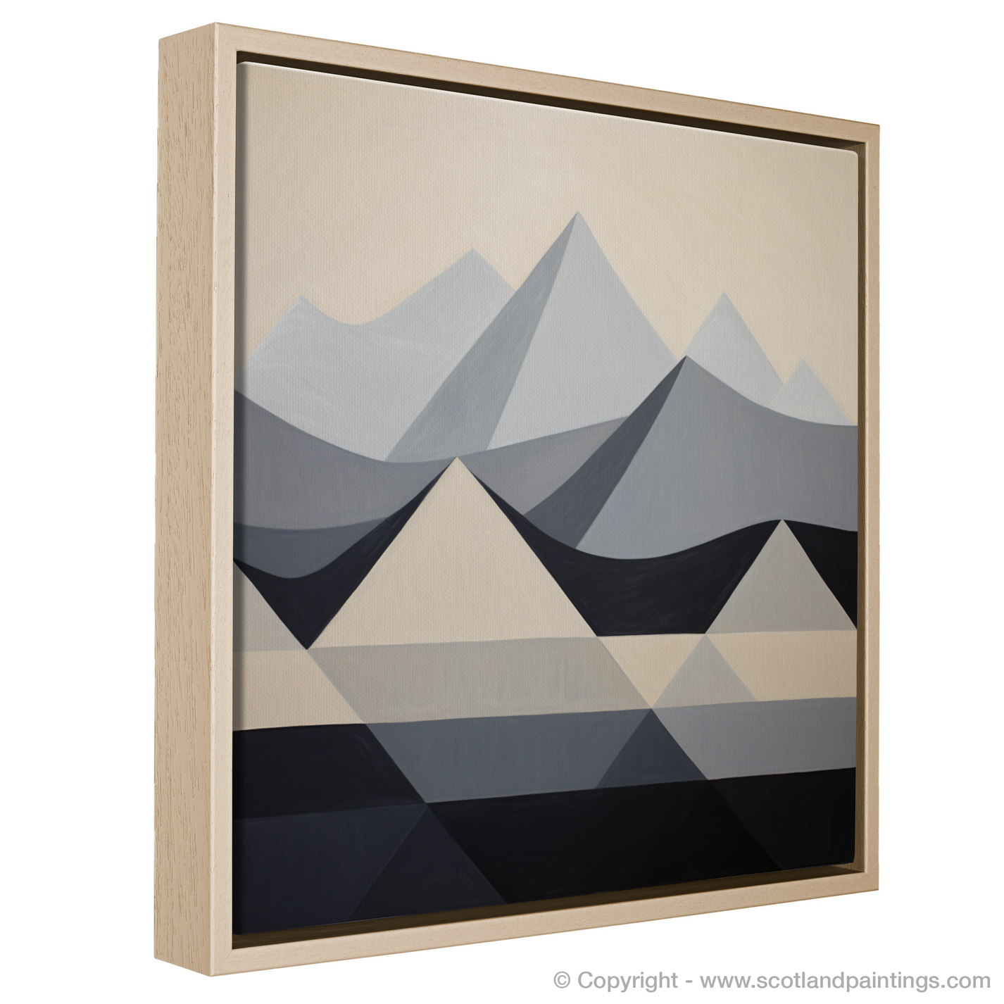 Painting and Art Print of Càrn Gorm entitled "Càrn Gorm Abstract Majes ...