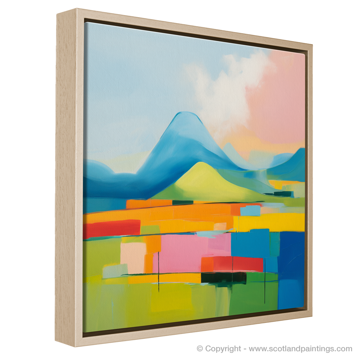 Painting and Art Print of Cruach Àrdrain entitled "Abstract Majesty of ...