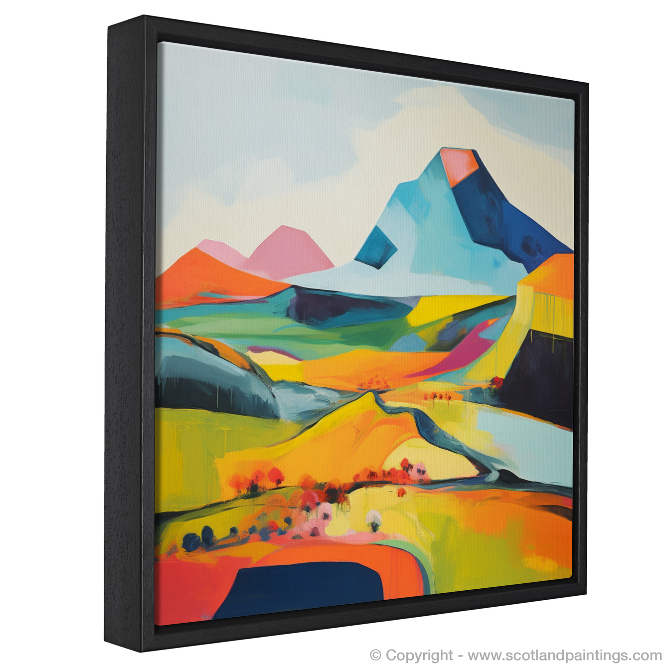 Painting and Art Print of Càrn Gorm entitled "Abstract Impressions of ...