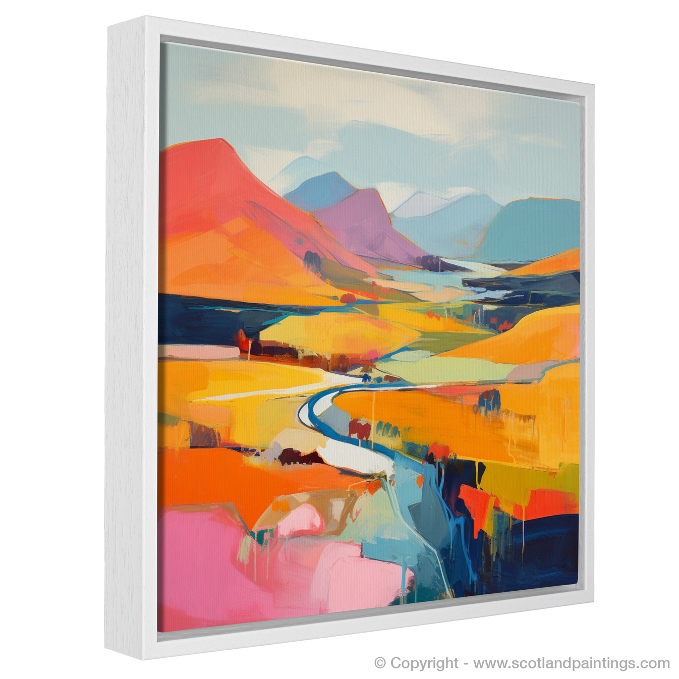 Painting and Art Print of Cruach Àrdrain entitled "Abstract Essence of ...