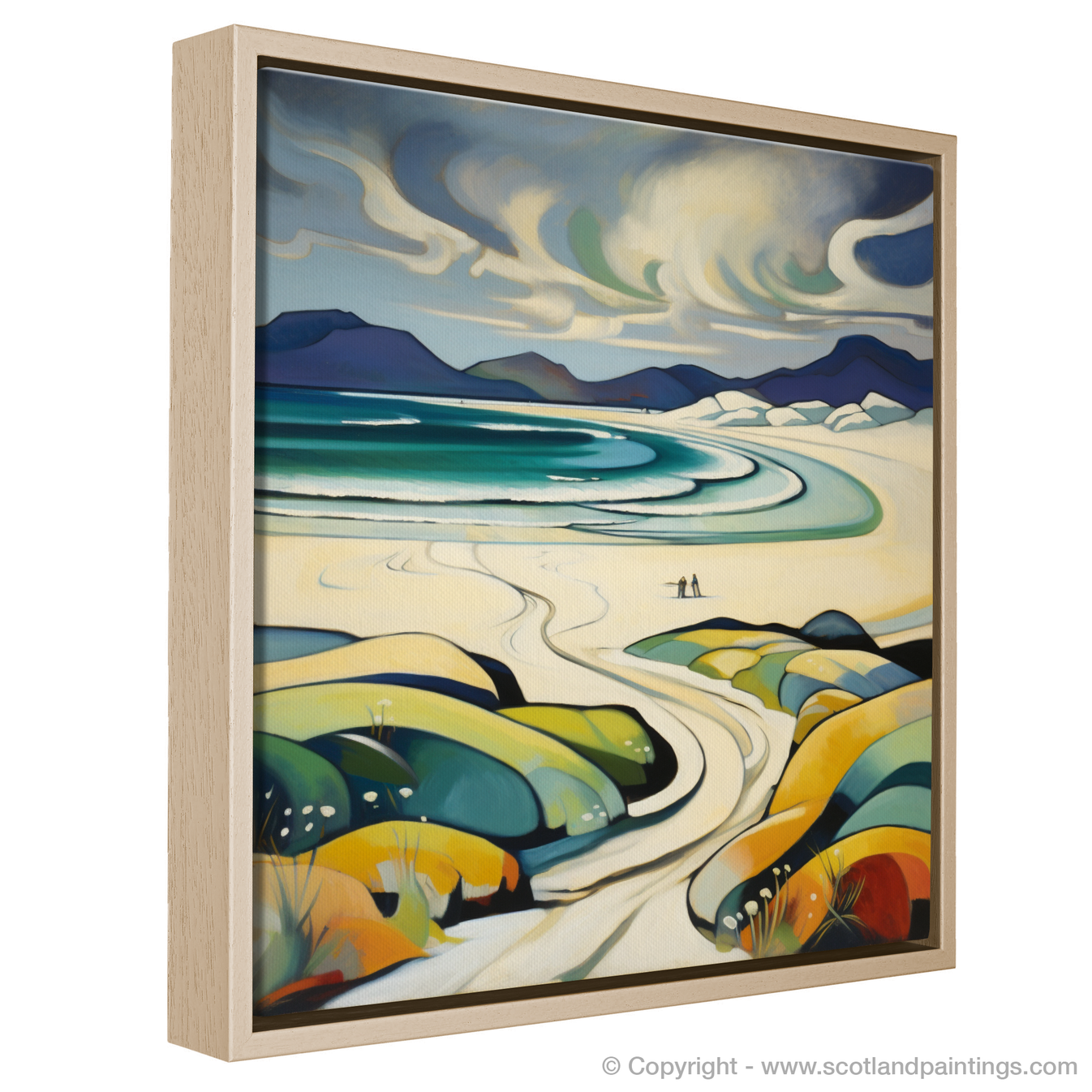 Painting and Art Print of Luskentyre Beach, Isle of Harris. Luskentyre ...