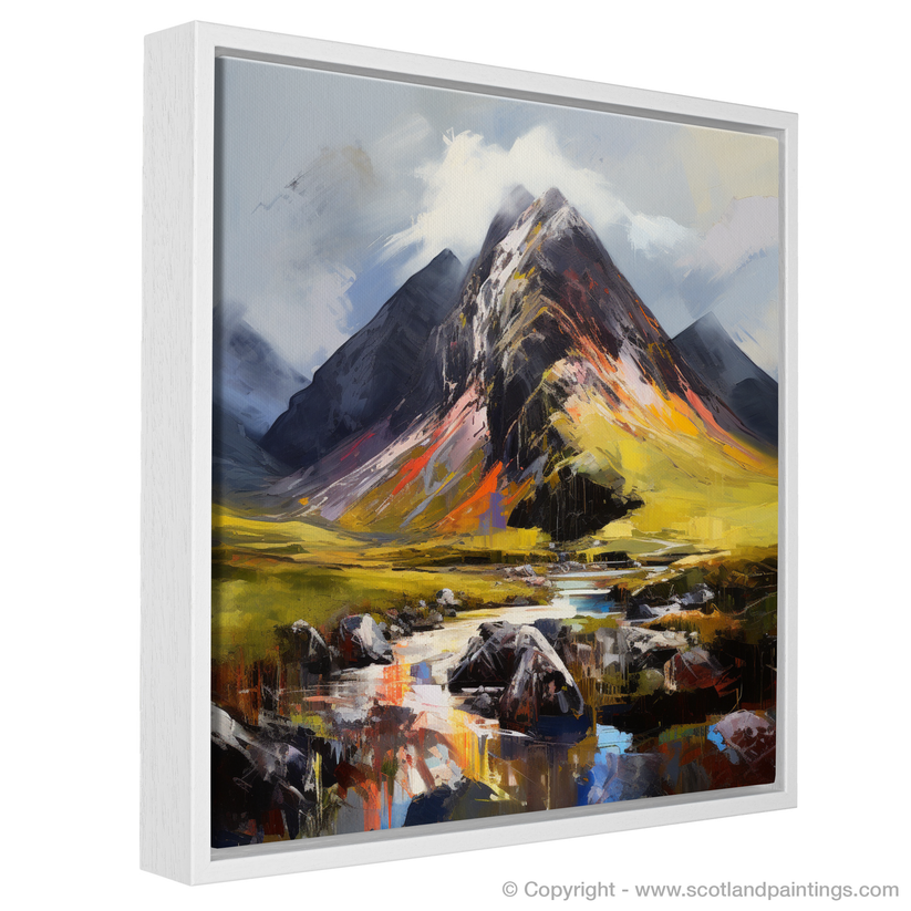 Painting and Art Print of Stob Coire Raineach (Buachaille Etive Beag ...