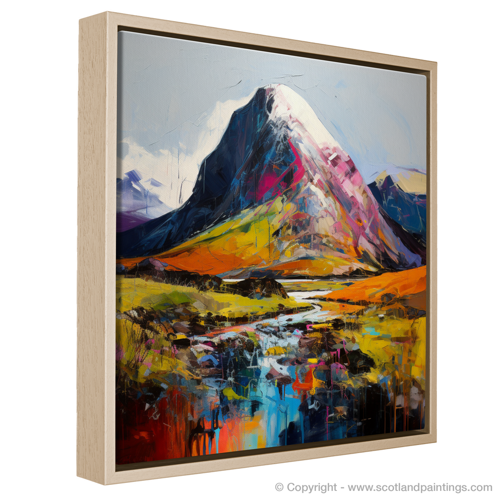 Painting and Art Print of Ben Nevis. Ben Nevis in Expressionist Colour ...