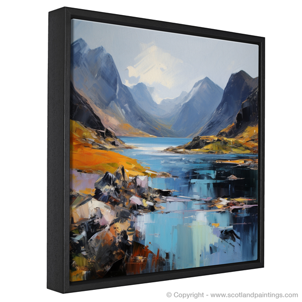Painting and Art Print of Loch Coruisk, Isle of Skye entitled "Mystic ...