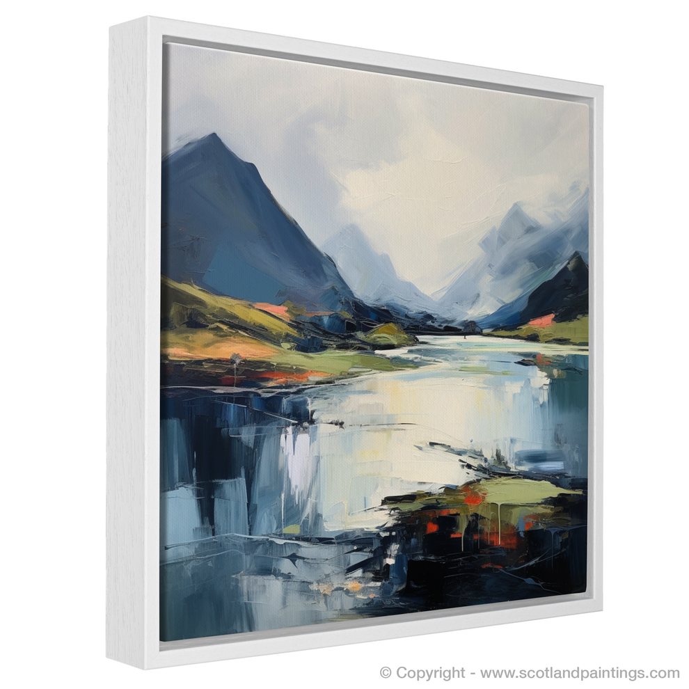 Painting and Art Print of Loch Leven, Highlands entitled "Majestic Moo ...