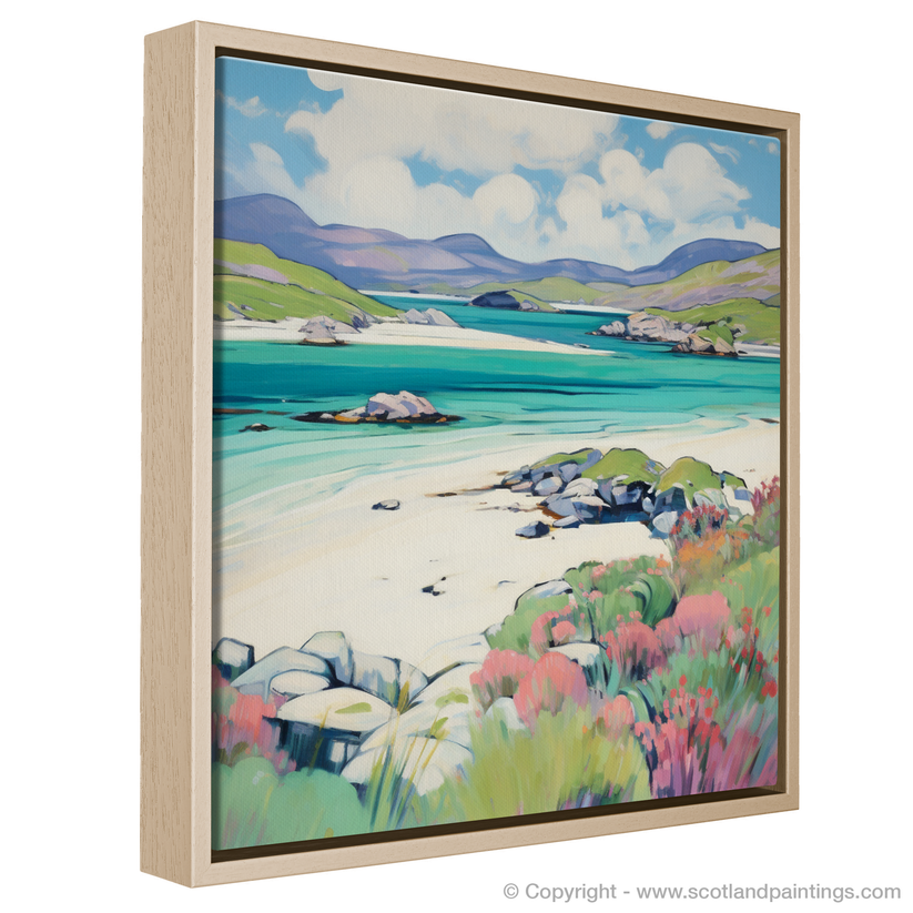 Painting and Art Print of Isle of Harris, Outer Hebrides in summer ent ...