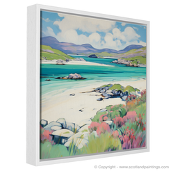 Painting and Art Print of Isle of Harris, Outer Hebrides in summer ent ...
