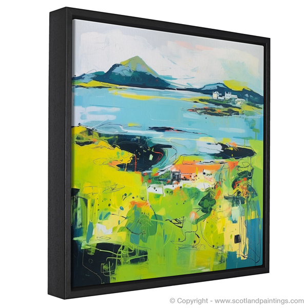Painting and Art Print of Isle of Ulva, Inner Hebrides in summer entit ...