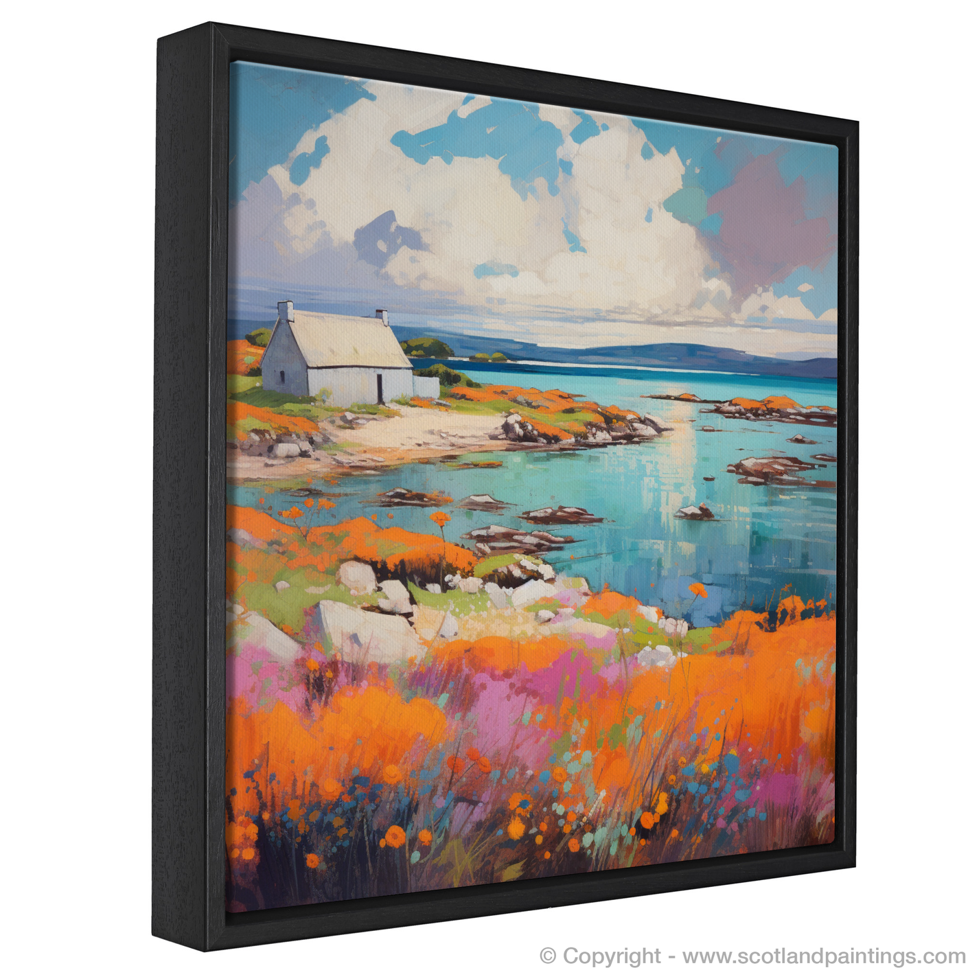 Isle of Jura Summer Serenade in Colour Field Style – Scotland Paintings ...