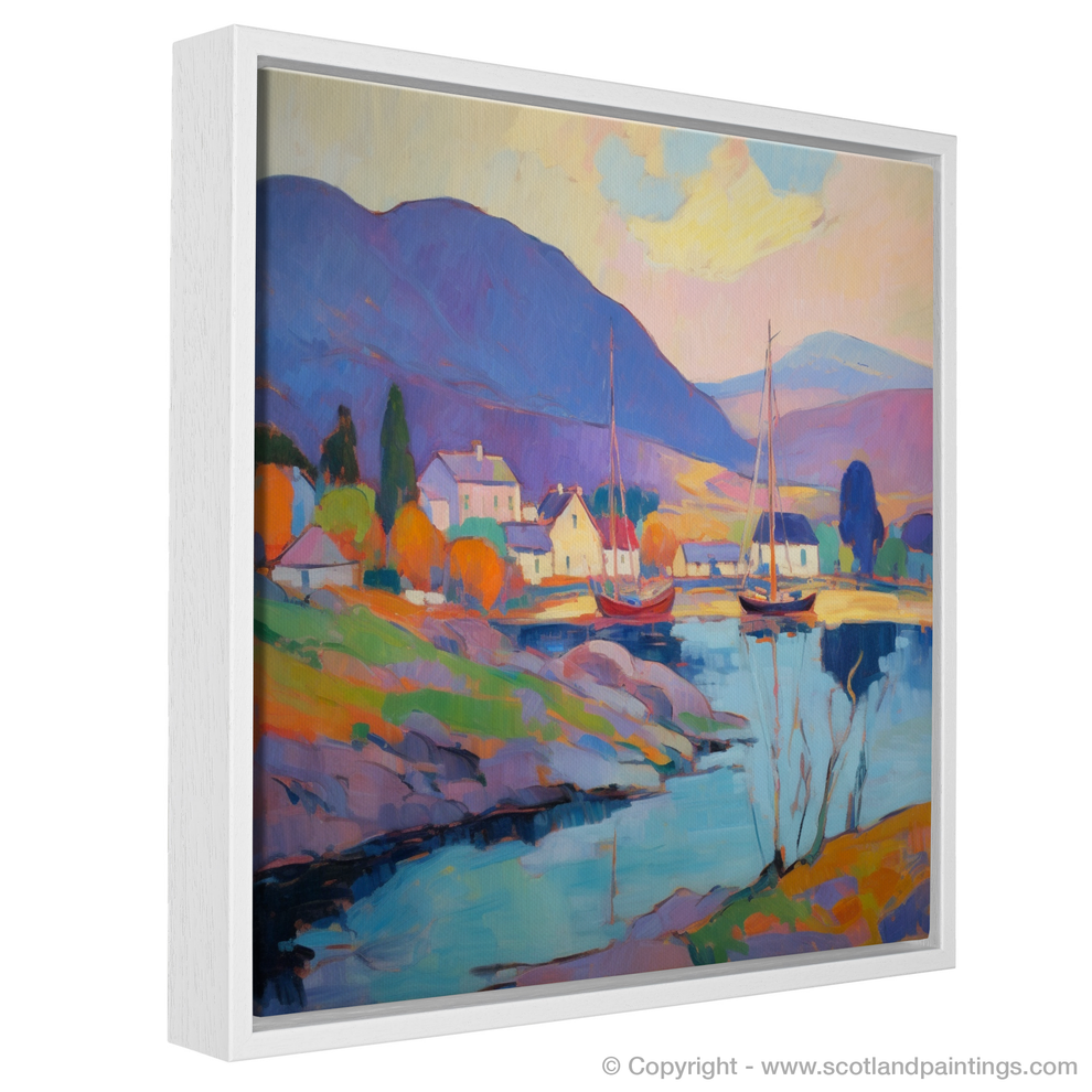 Twilight Serenity at Mallaig Harbour – Scotland Paintings and Art Prints