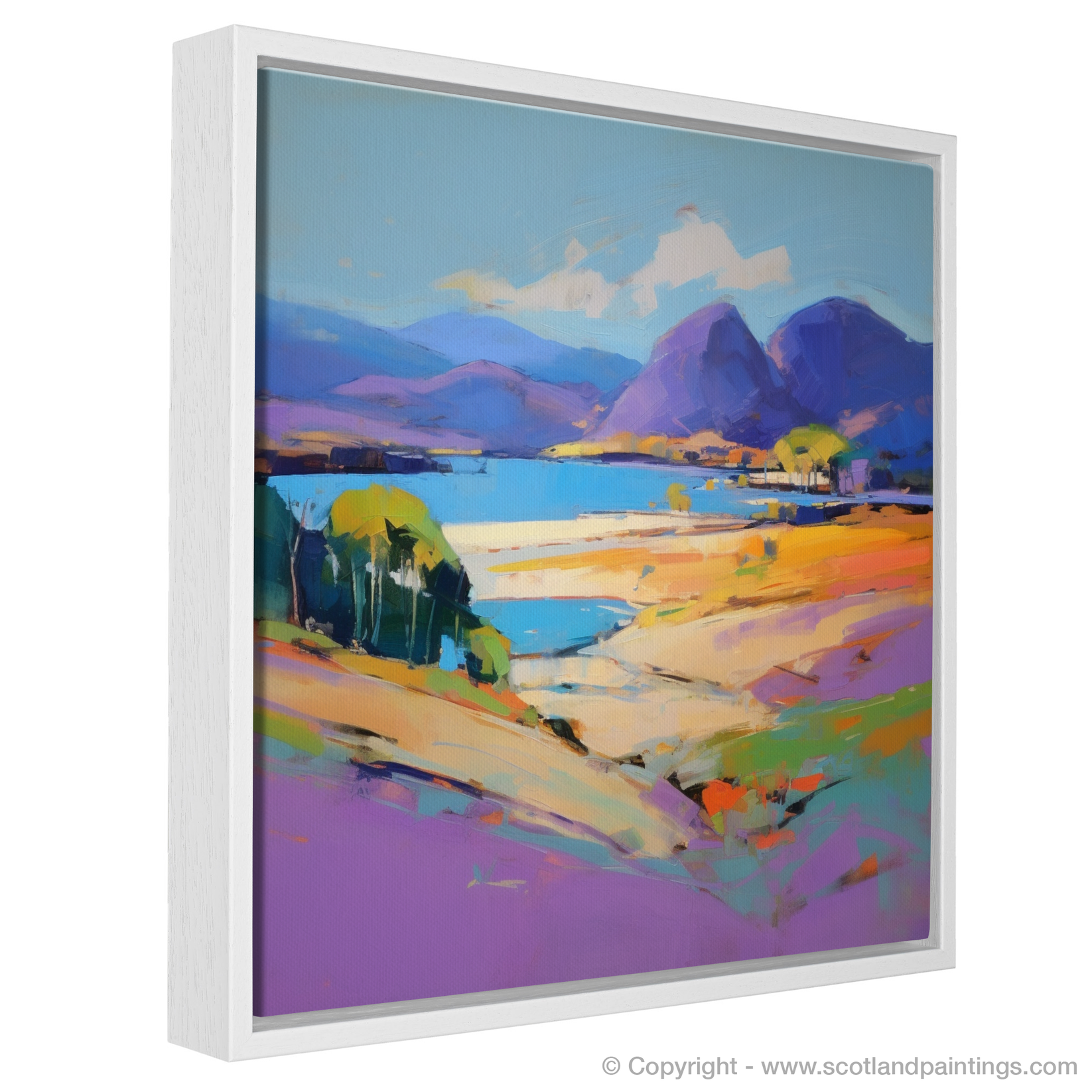 Summer's Embrace: An Expressionist Journey through Kiloran Bay ...