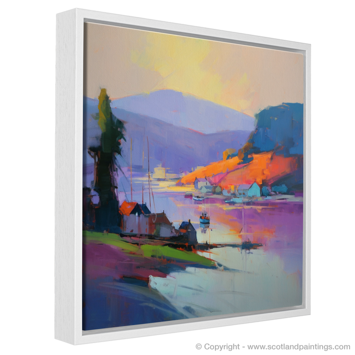 Cromarty Harbour's Sunset Embrace – Scotland Paintings and Art Prints