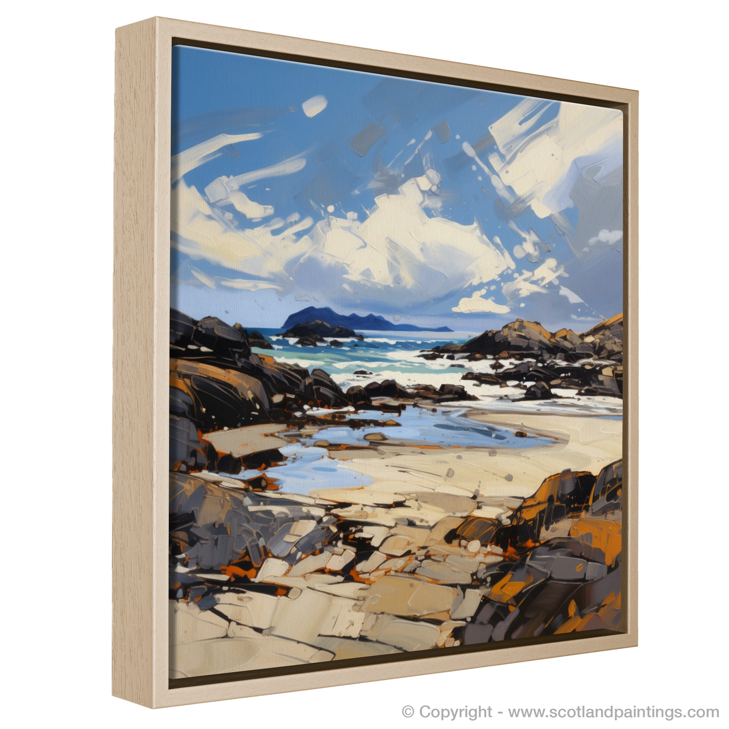 Painting and Art Print of Isle of Harris, Outer Hebrides entitled "Isl ...