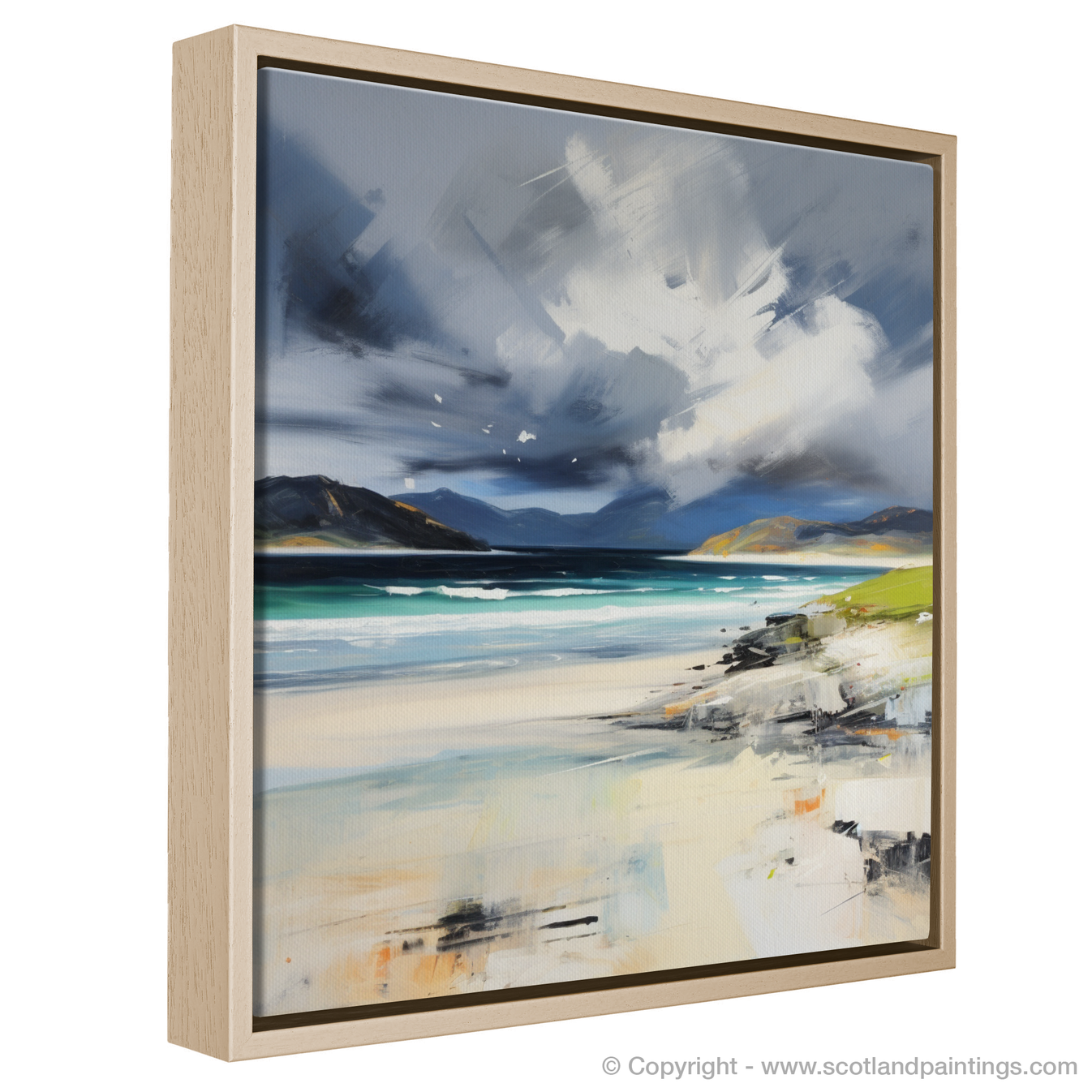 Tempestuous Luskentyre: An Abstract Expressionist Ode to Scotland's Sh ...