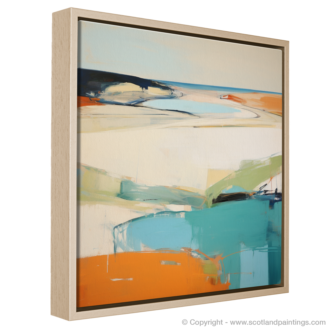 Abstract Impressions of a Scottish Seaside – Scotland Paintings and Art ...