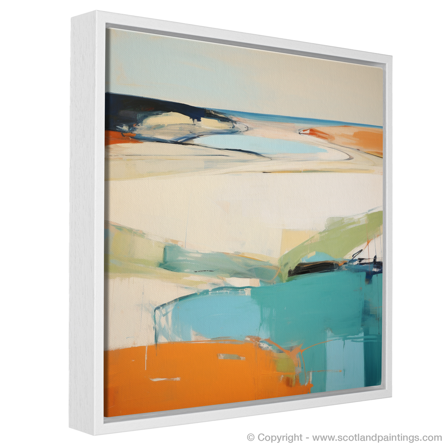 Abstract Impressions of a Scottish Seaside – Scotland Paintings and Art ...