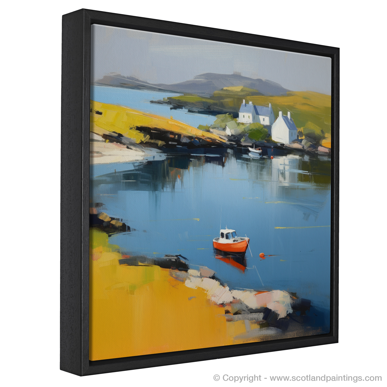 Serene Reflections of Scourie Bay – Scotland Paintings and Art Prints