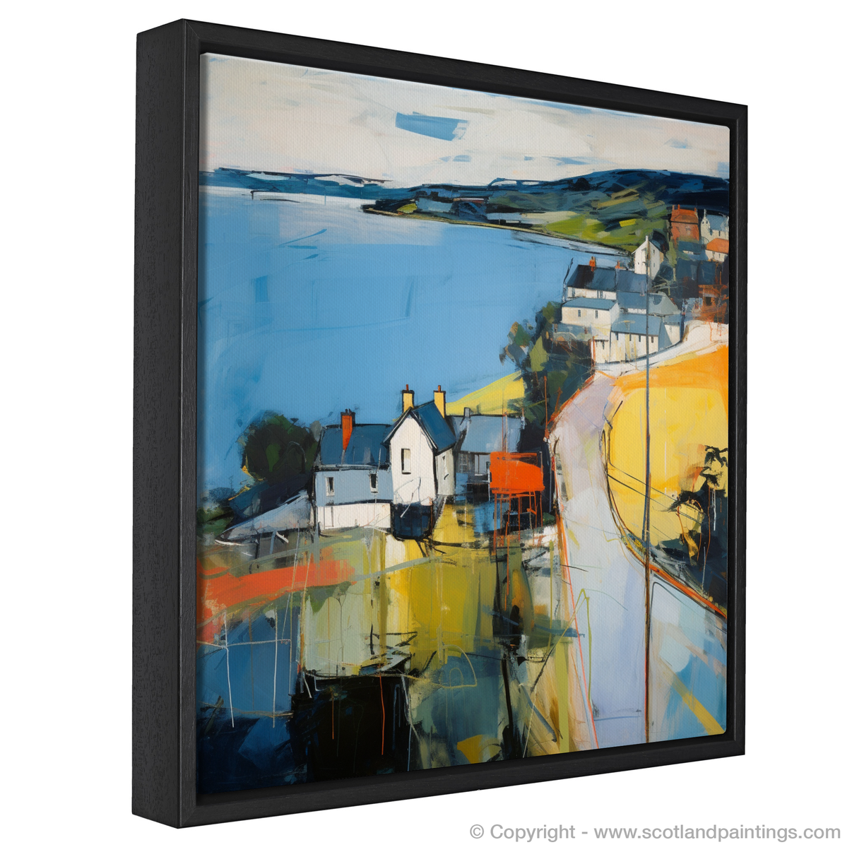 West Coast Whispers: Oban, Argyll and Bute through Abstract Impression – Scotland Paintings and ...