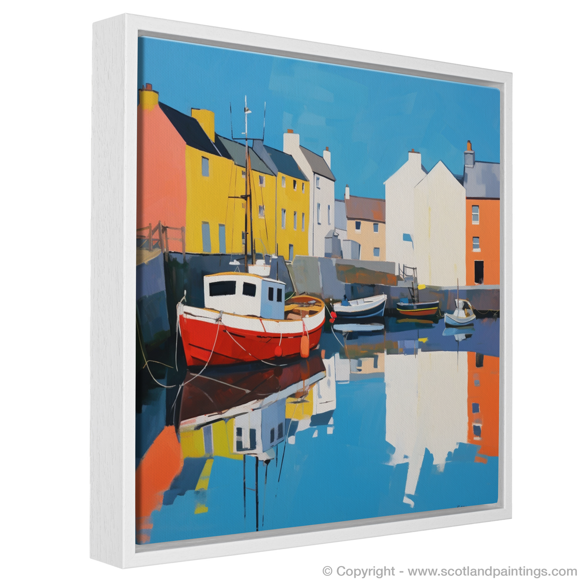 Stornoway Serenity: A Contemporary Harbour Reflection – Scotland ...