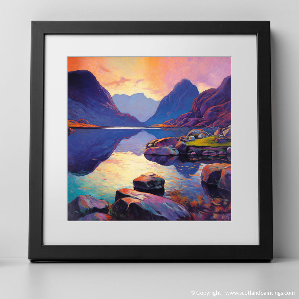 Loch Coruisk at Sunset: A Fauvist Symphony in Scottish Coves – Scotland ...