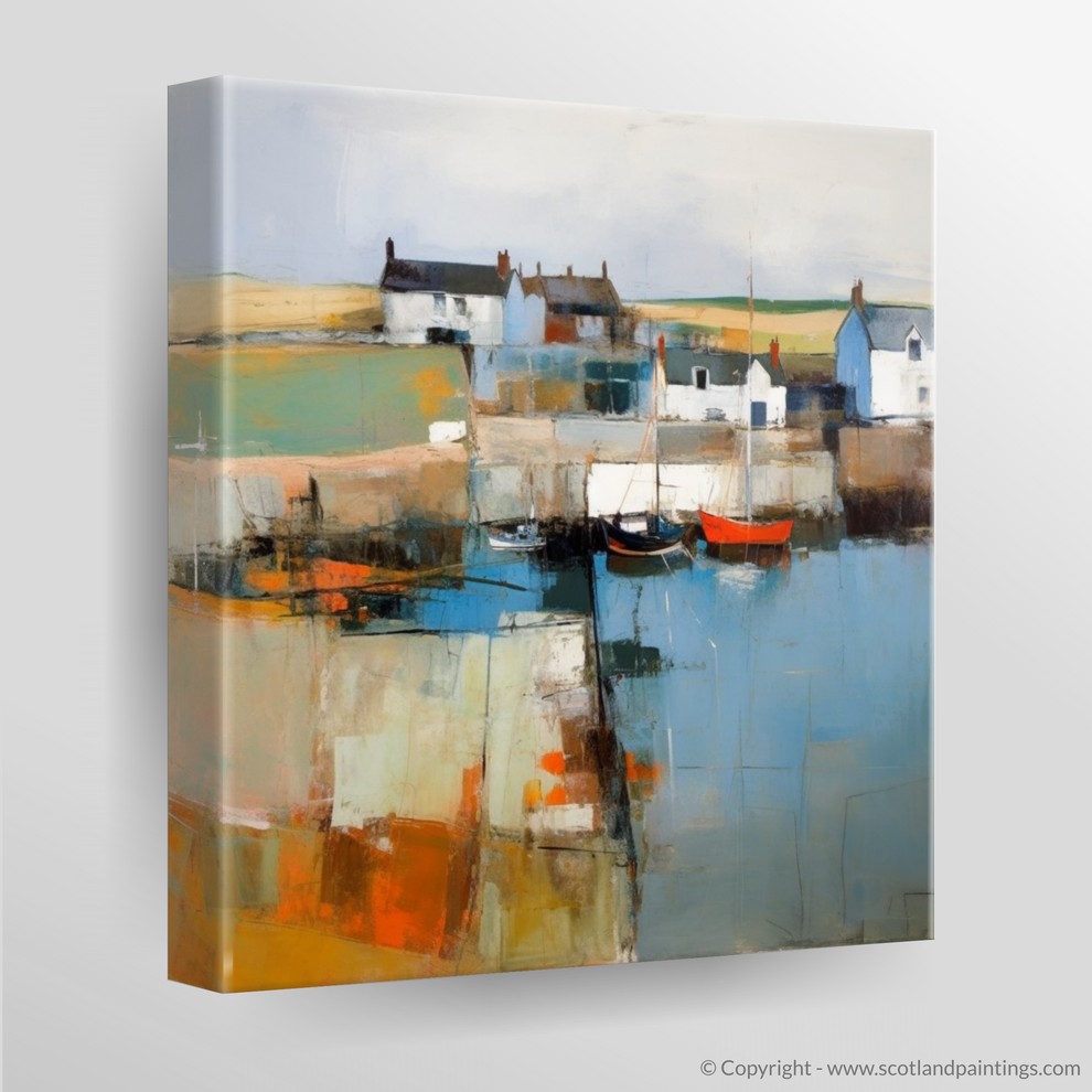 Harbour Hues: An Abstract Impression of Portmahomack Easter Ross ...
