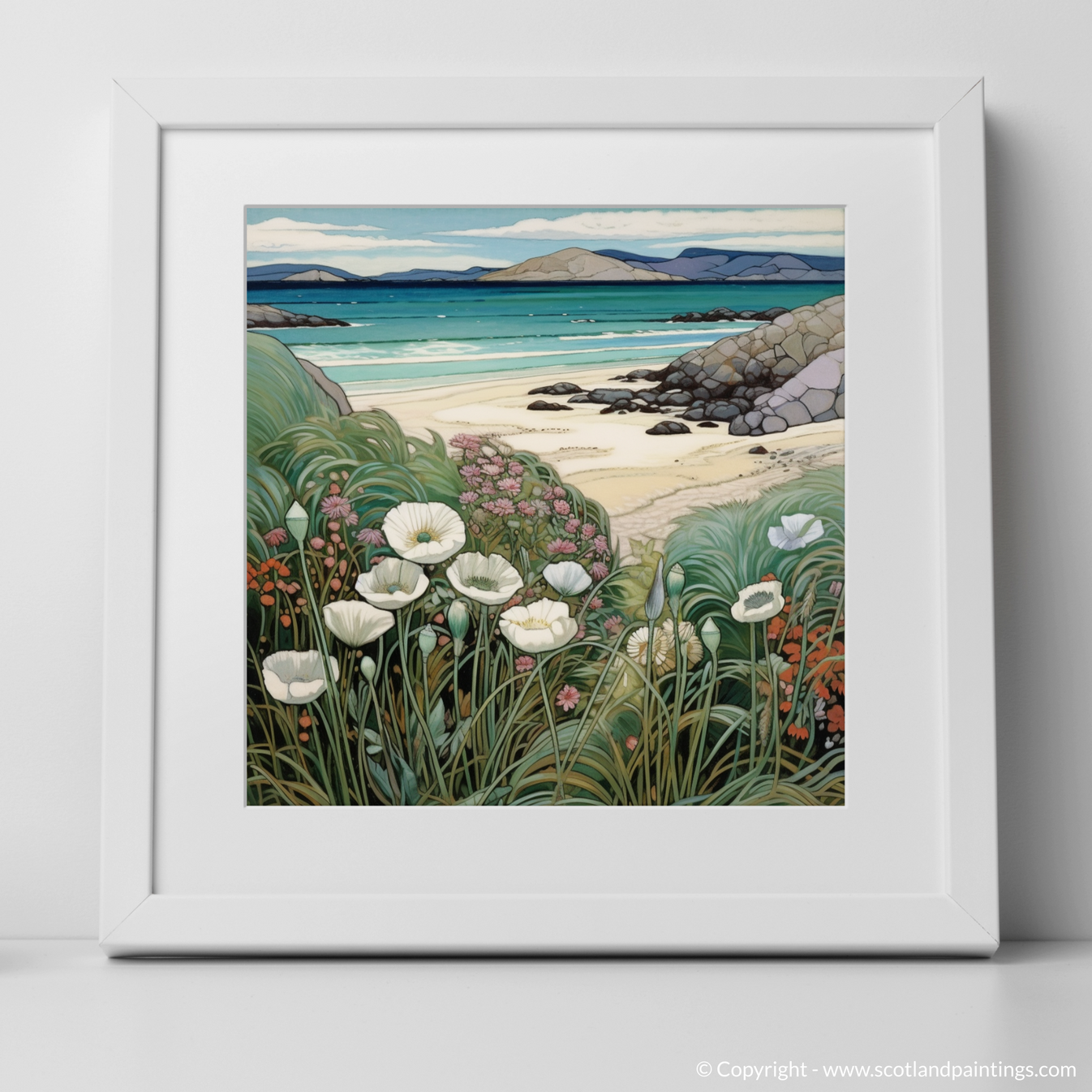 Enchanted Shores of Morar: An Art Nouveau Tribute – Scotland Paintings ...