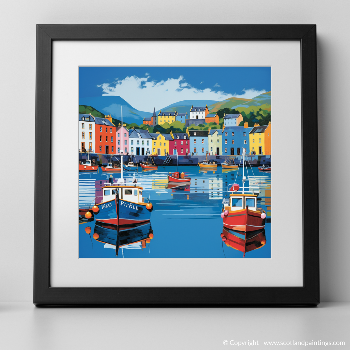 Pop Art Portree: A Chromatic Celebration of Isle of Skye's Maritime Ch ...