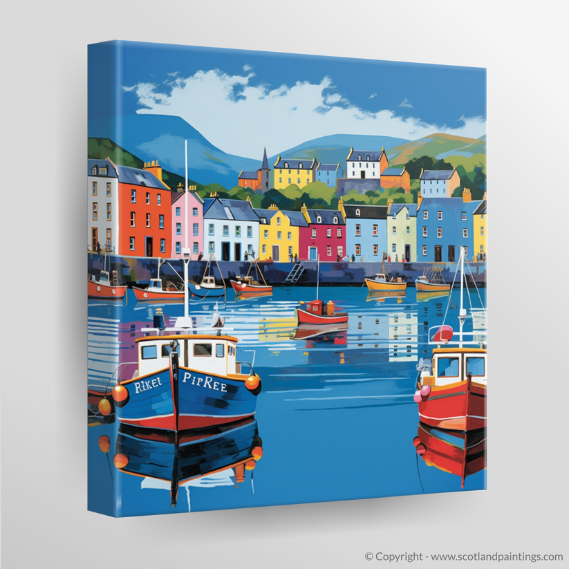 Pop Art Portree: A Chromatic Celebration of Isle of Skye's Maritime Ch ...